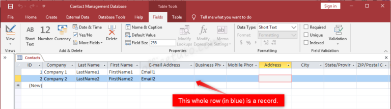 Difference Between an Excel Spreadsheet and a Database – OfficeTuto