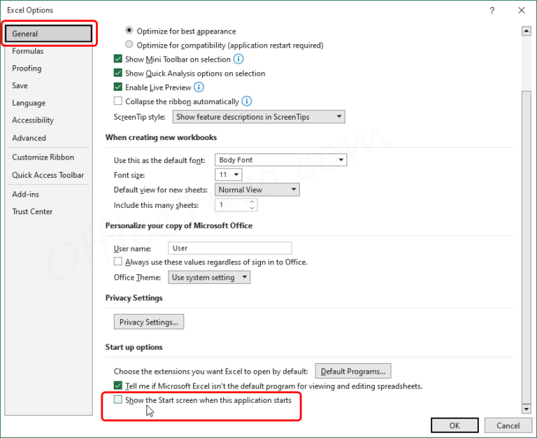 How To Set A New Default Column Width And Row Height In Excel Officetuto