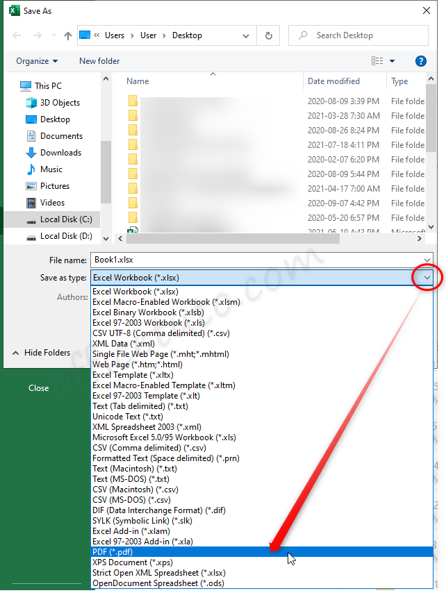 4 Ways To Convert Excel To PDF Without Converter Software OfficeTuto