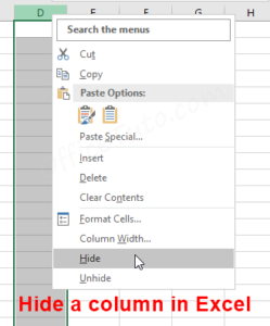 All About Columns, Rows and Cells in Excel, and How To Manage Them – OfficeTuto