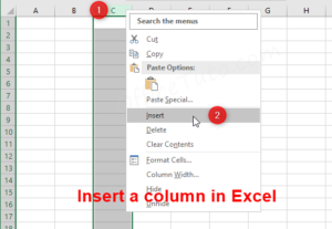 All About Columns, Rows and Cells in Excel, and How To Manage Them – OfficeTuto