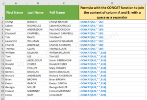 The 4 Ways To Join the Content of Cells in Excel – OfficeTuto