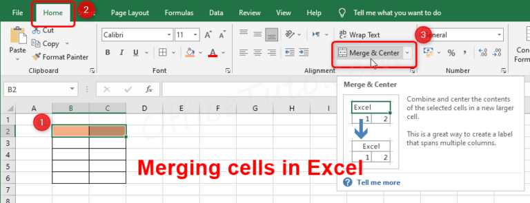 All About Columns, Rows and Cells in Excel, and How To Manage Them – OfficeTuto